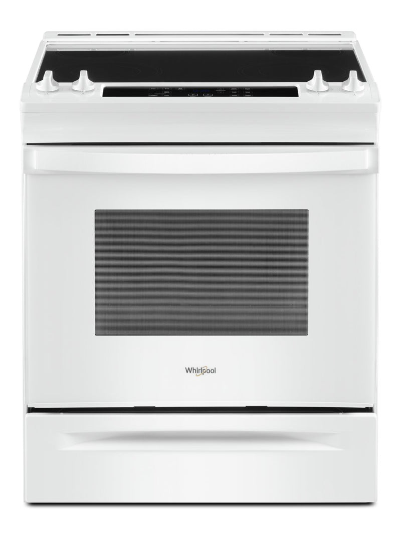 Cuisinière électrique Whirlpool de 4,8 pi³ avec autonettoyage - bla ...